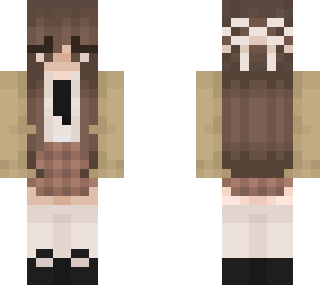Light Academia Bow | Minecraft Skin