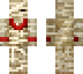 mummy but red | Minecraft Skin