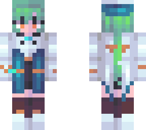 genshin impact sucrose | Minecraft Skins