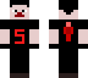 black steve | Minecraft Skin