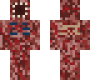 broken ribs figure (doors) not mine fully | Minecraft Skin
