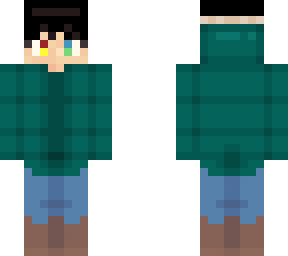 Cyan Skin edit2 | Minecraft Skin