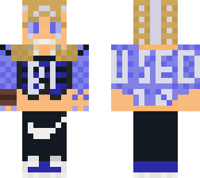 Frozen on B1? Lotte Specail Blizzard/Winter Edition! | Minecraft Skin