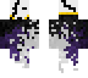legendary gaster | Minecraft Skin