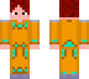 Me in alien prison suit | Minecraft Skin