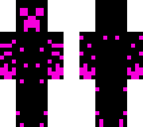 Pink Creeper | Minecraft Skin