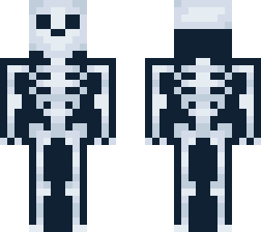 Skeleton skin | Minecraft Skin