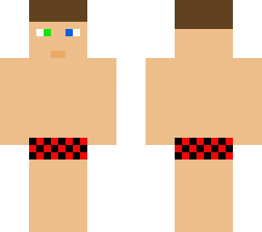 Skin Slip cadre rouge est noir | Minecraft Skin