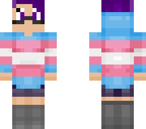 Valky's Trans Girl Skin | Minecraft Skin