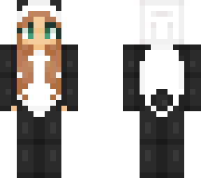 panda girl | Minecraft Skins