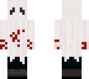 bloody ghost boy | Minecraft Skin