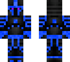Blue dark Knight | Minecraft Skin