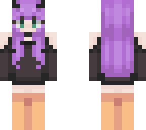 Cute witch girl | Minecraft Skin