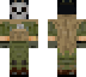 Ghost Skin call of duty | Minecraft Skin