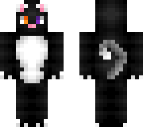 Halloween Black Cat | Minecraft Skin