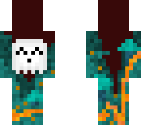 Happy Ghast in the Nether 2 (Warped Forest) | Minecraft Skin