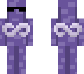 Infinity with sunglasses | Minecraft Skin
