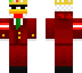King Chicky With SunGlasses | Minecraft Skin