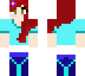 minecraft girl red | Minecraft Skins