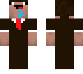 noob in suit | Minecraft Skins