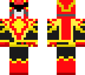 red ranger | Minecraft Skins