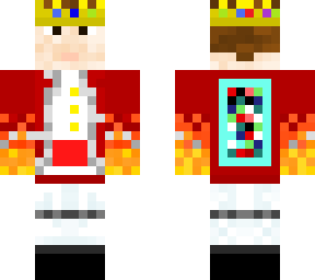 fire king | Minecraft Skins