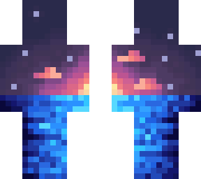 Beautiful Sunset | Minecraft Skin