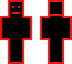 black-red guy | Minecraft Skin