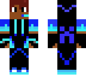 blue gamer boy | Minecraft Skins