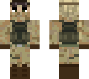 Desert soldier 2 | Minecraft Skin