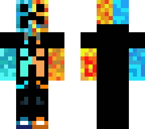 fire creeper | Minecraft Skins