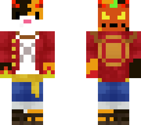 Gato Luffy | Minecraft Skin
