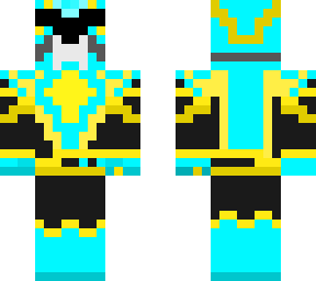 Power Rangers: Omega Rangers (Omega Blue) | Minecraft Skin
