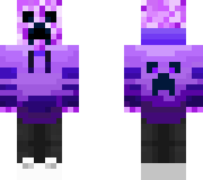 Purple Creeper | Minecraft Skin