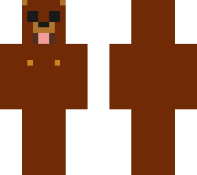 Rubius oso maduro con pezones al aire | Minecraft Skin