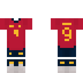 Spain Kit Qatar 2022 | Minecraft Skin
