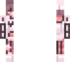 Spooky Scary Skeleton // Collab + D-7 | Minecraft Skin