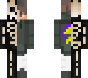 spooky scary skeletons | Minecraft Skin