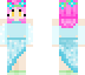 Camz vestido azul | Minecraft Skin