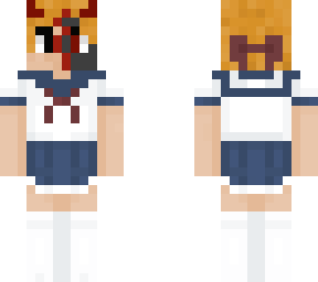 Deqiuv otaku uniform | Minecraft Skin