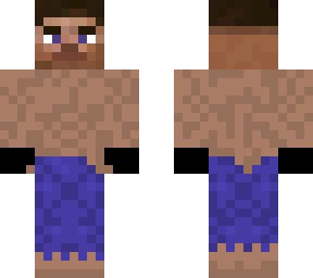 shirtless steve | Minecraft Skins
