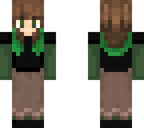 split dye hair | Minecraft Skin