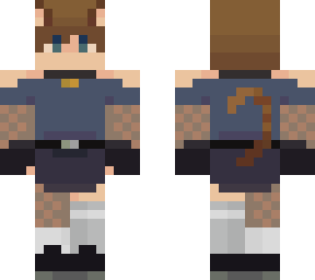 catboy jerma | Minecraft Skin