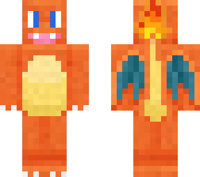 Charizard (pokemon) mewtwo strikes back | Minecraft Skin