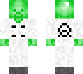 Green Steve SCP Researcher | Minecraft Skin
