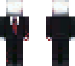 slender man | Minecraft Skin