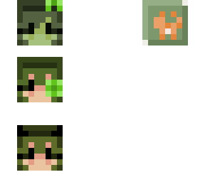 ~ Green apples ~ pfp ce// | Minecraft Skin