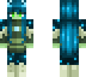 sculk girl | Minecraft Skins