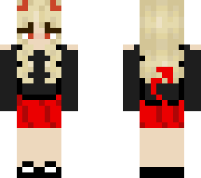 Cute devil girl (My new main) | Minecraft Skin