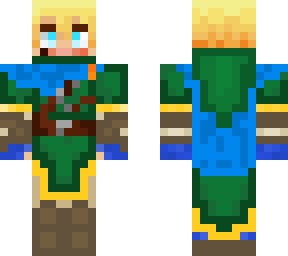 Evander hood out | Minecraft Skin